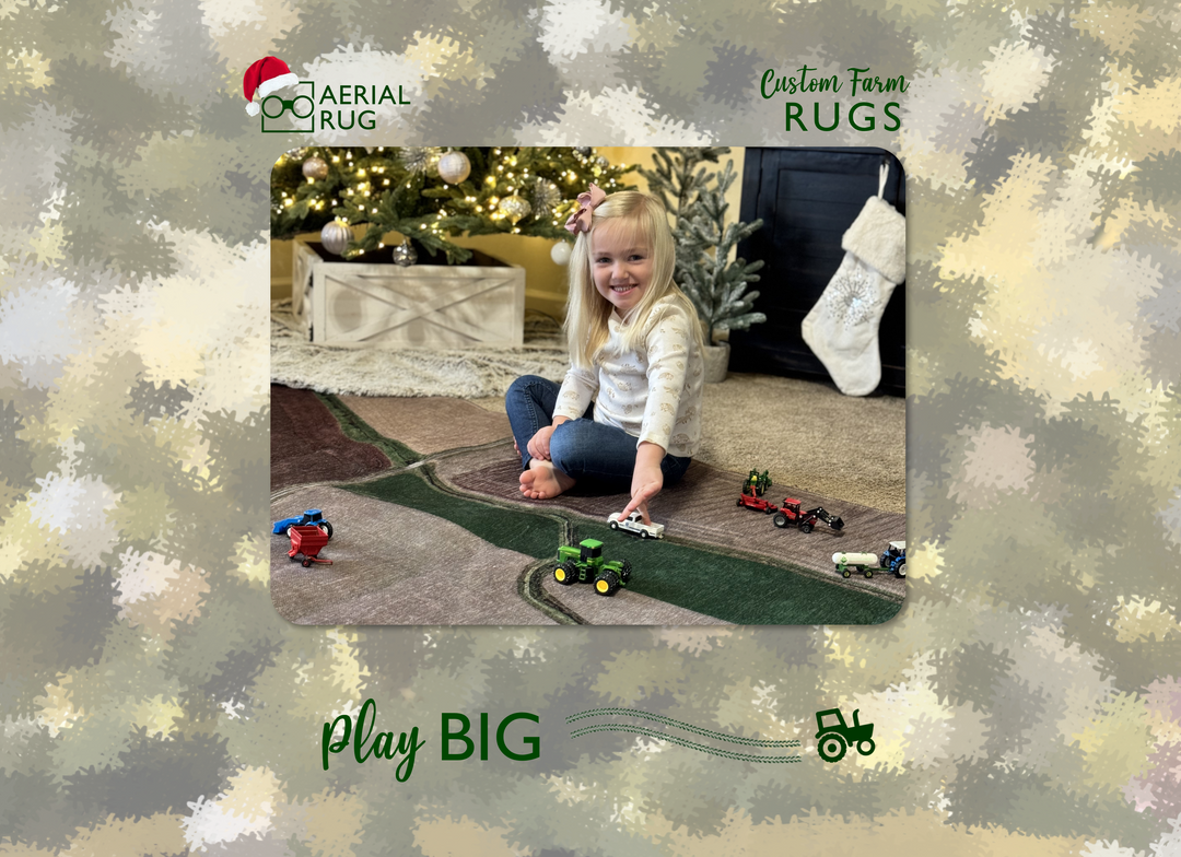 Aerial Rug - Custom Farm Rugs & More